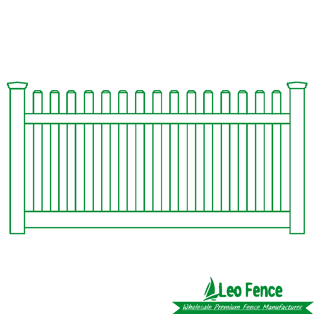 Vinyl Picket Fence | Leo Fence
